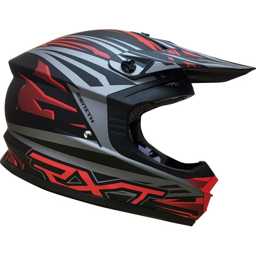 RXT Helmet A730 Zenith 3 Matt Blk/Red XL - Wright Motorcycles