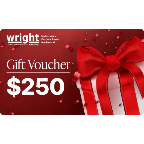$250 Gift Voucher - Wright Motorcycles